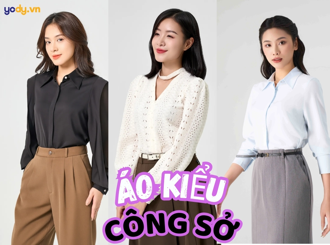 Áo kiểu công sở - Nâng tầm phong cách quý cô thời thượng | Yody